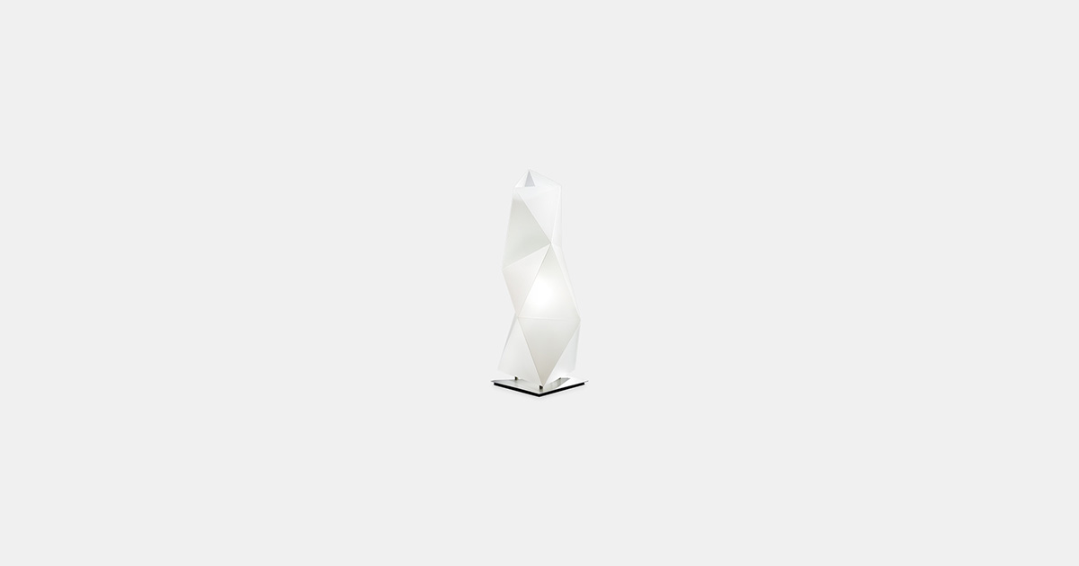 다이아몬드 스몰 테이블 램프 Diamond Table Lamp Small | LOMAD(로마드) - 소유의 타이밍