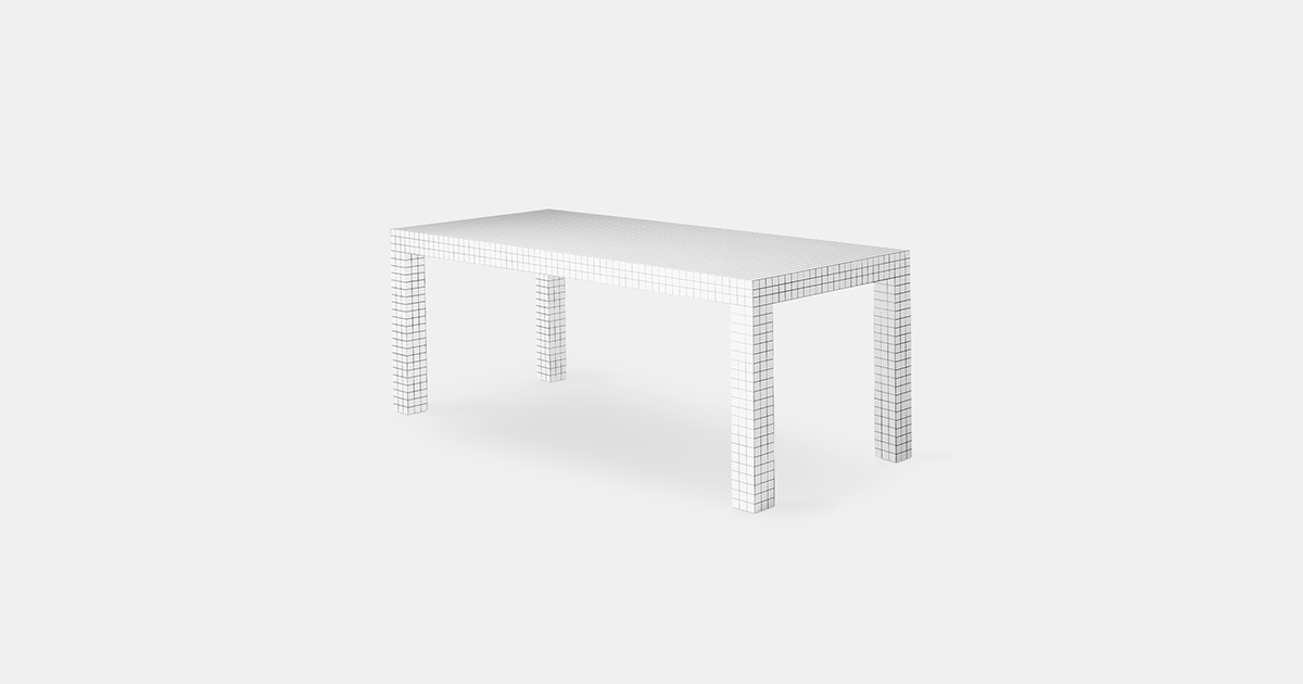 콰데르나 테이블 Quaderna Table | LOMAD(로마드) - 소유의 타이밍