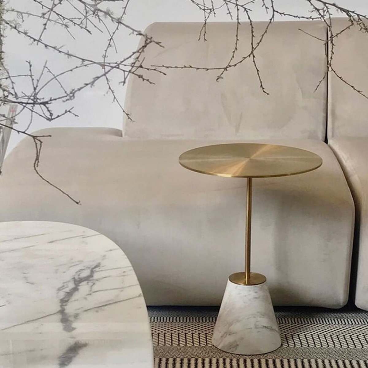 번드 사이드 테이블 H500 Bund Side Table H500 | LOMAD(로마드) - 소유의 타이밍