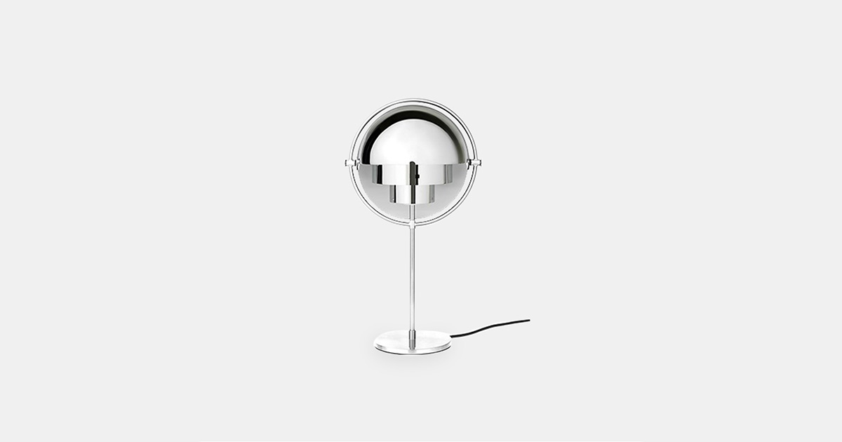 멀티 라이트 테이블램프 (Chrome) Multi-Lite Table Lamp (Chrome) | LOMAD(로마드) - 소유의 타이밍