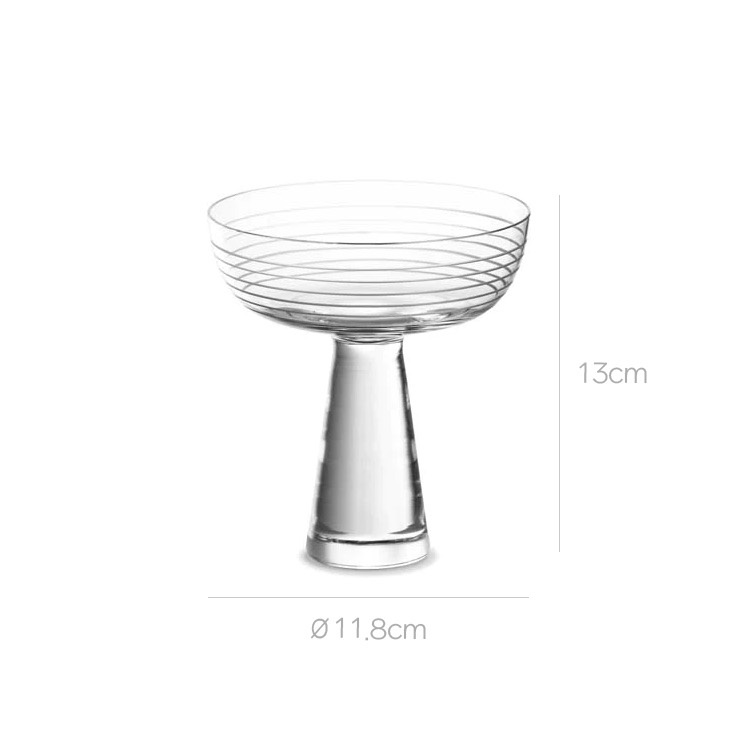 [SET] 오토 글라스 샴페인 쿠페 [SET] Otto Glass Champagne Coupe | LOMAD(로마드) - 소유의 타이밍