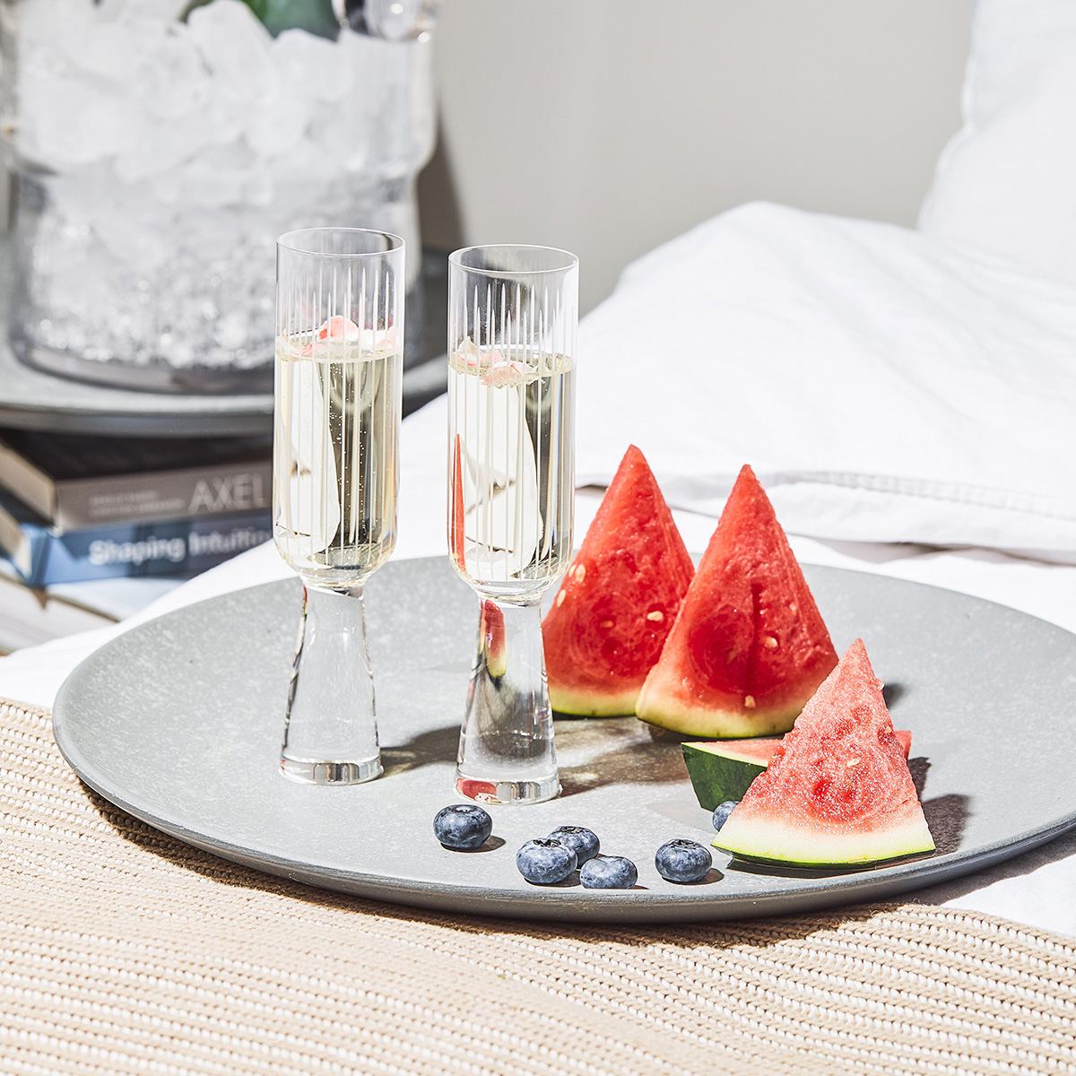 [SET] 오토 글라스 샴페인 플루트 [SET] Otto Glass Champagne Flute | LOMAD(로마드 ...