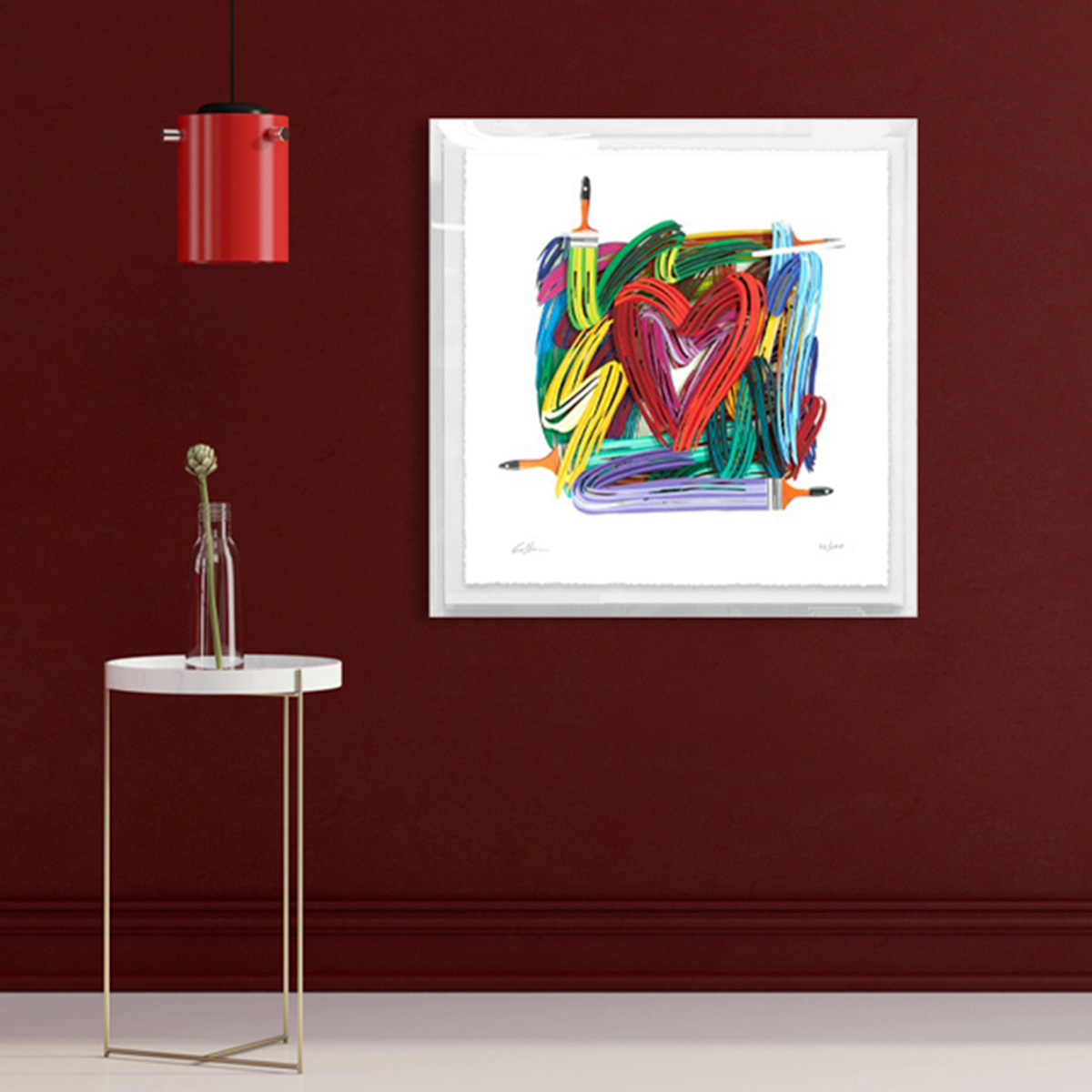 Graffiti Heartist (Paper Cut Art) / 데이비드 걸스타인 | LOMAD(로마드) - 소유의 타이밍