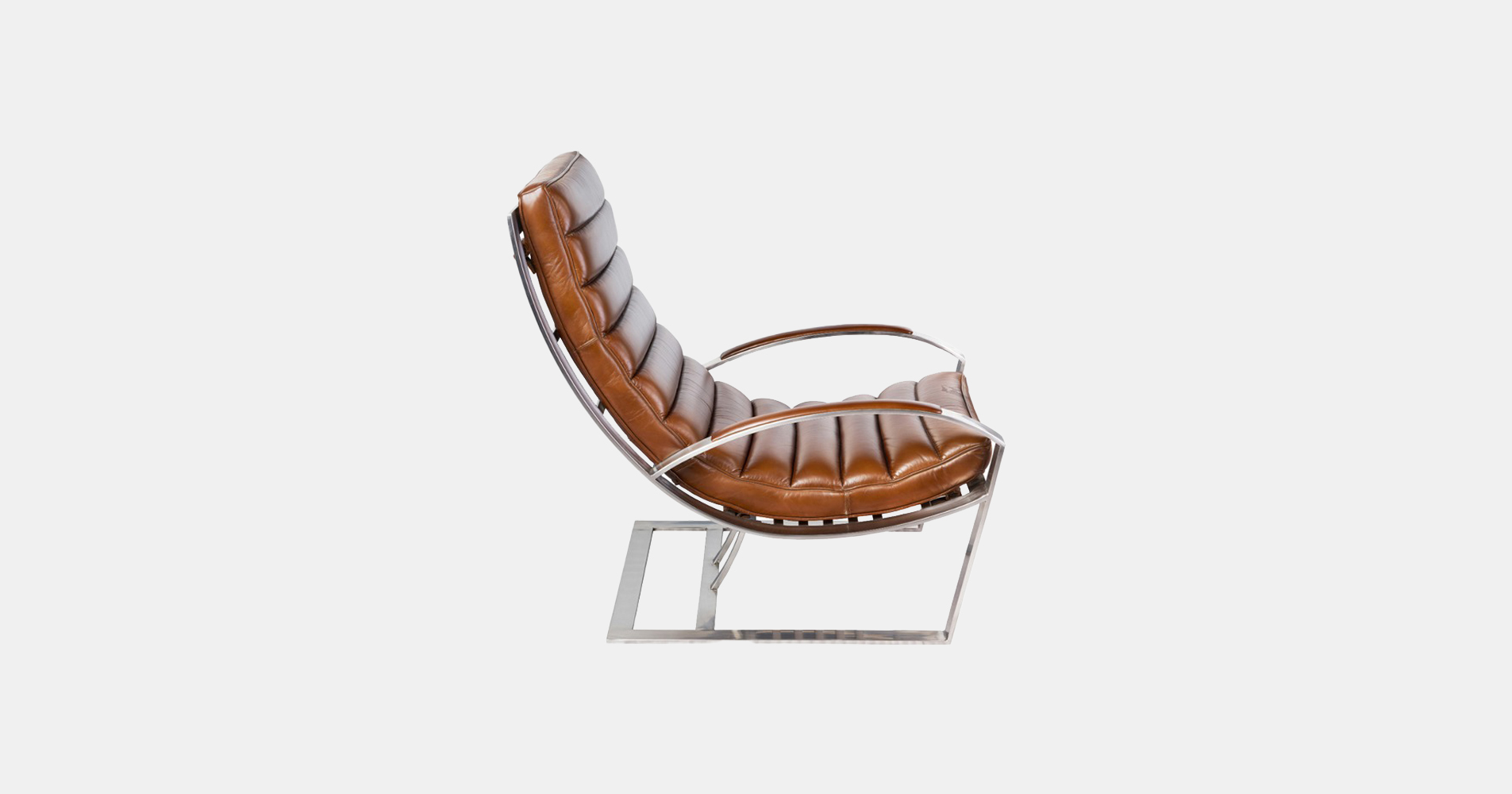 마드리드 라운지 체어 안락의자 1인 소파 (빈티지레더) Madrid Club Chair | LOMAD(로마드) - 소유의 타이밍