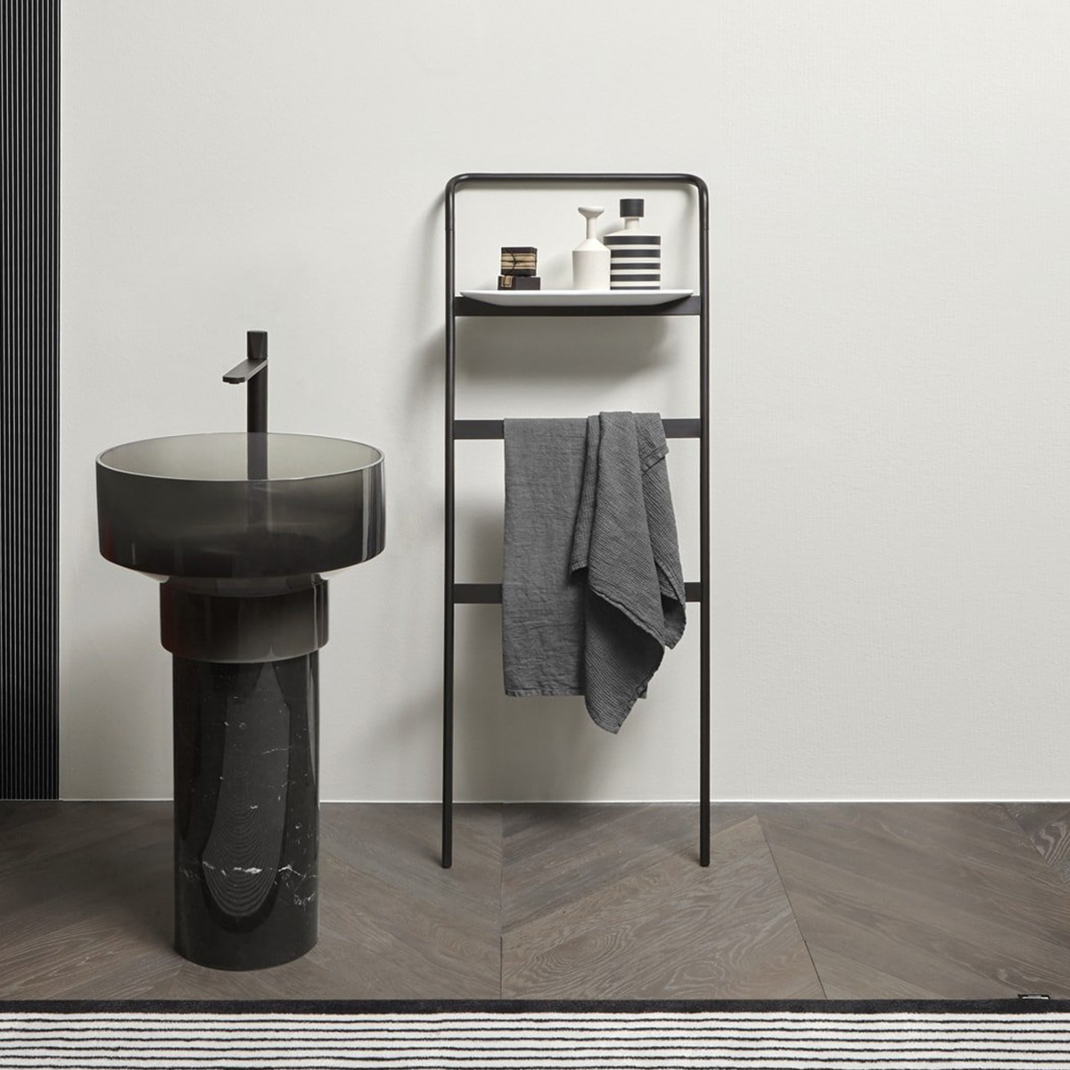 [SET] MrWolf 수건걸이 & MW48 선반 [SET] MrWolf & MW48 | LOMAD(로마드) - 소유의 타이밍