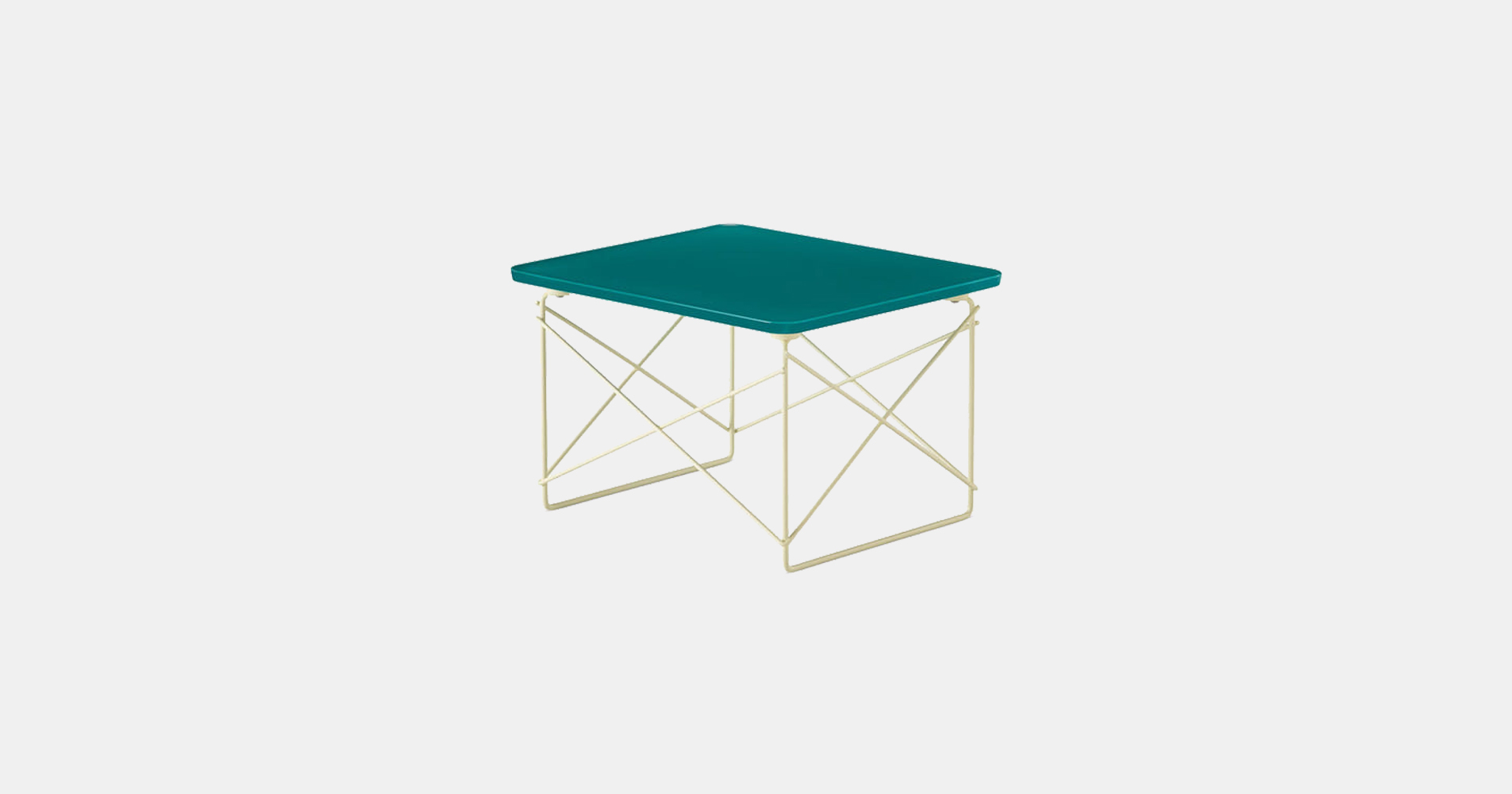 와이어 베이스 로우 테이블(Mint Green) Eames Wire Base Low Table (Mint Green), Herman Miller x HAY | LOMAD ...