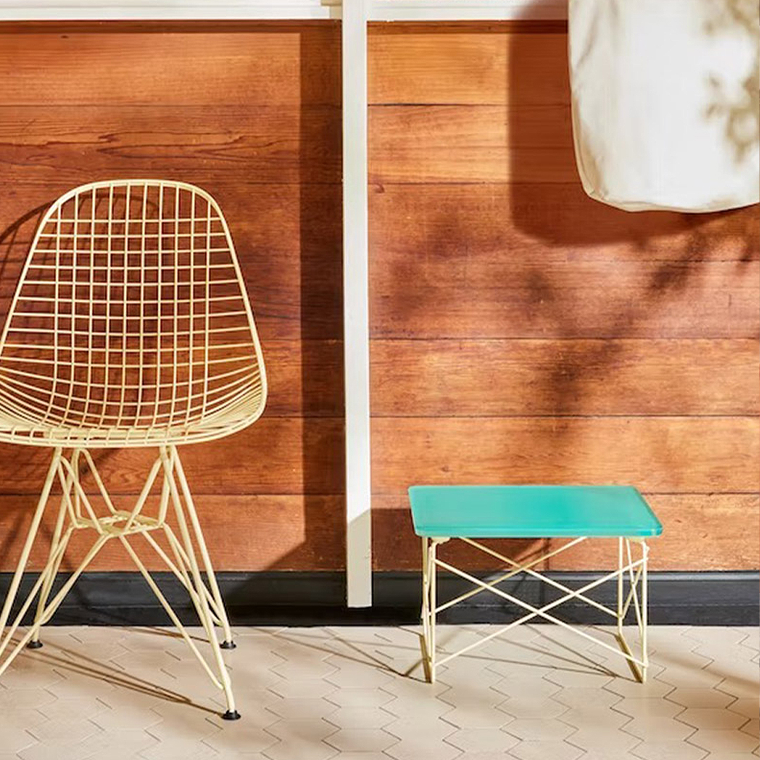 와이어 베이스 로우 테이블(Mint Green) Eames Wire Base Low Table (Mint Green), Herman Miller x HAY | LOMAD ...