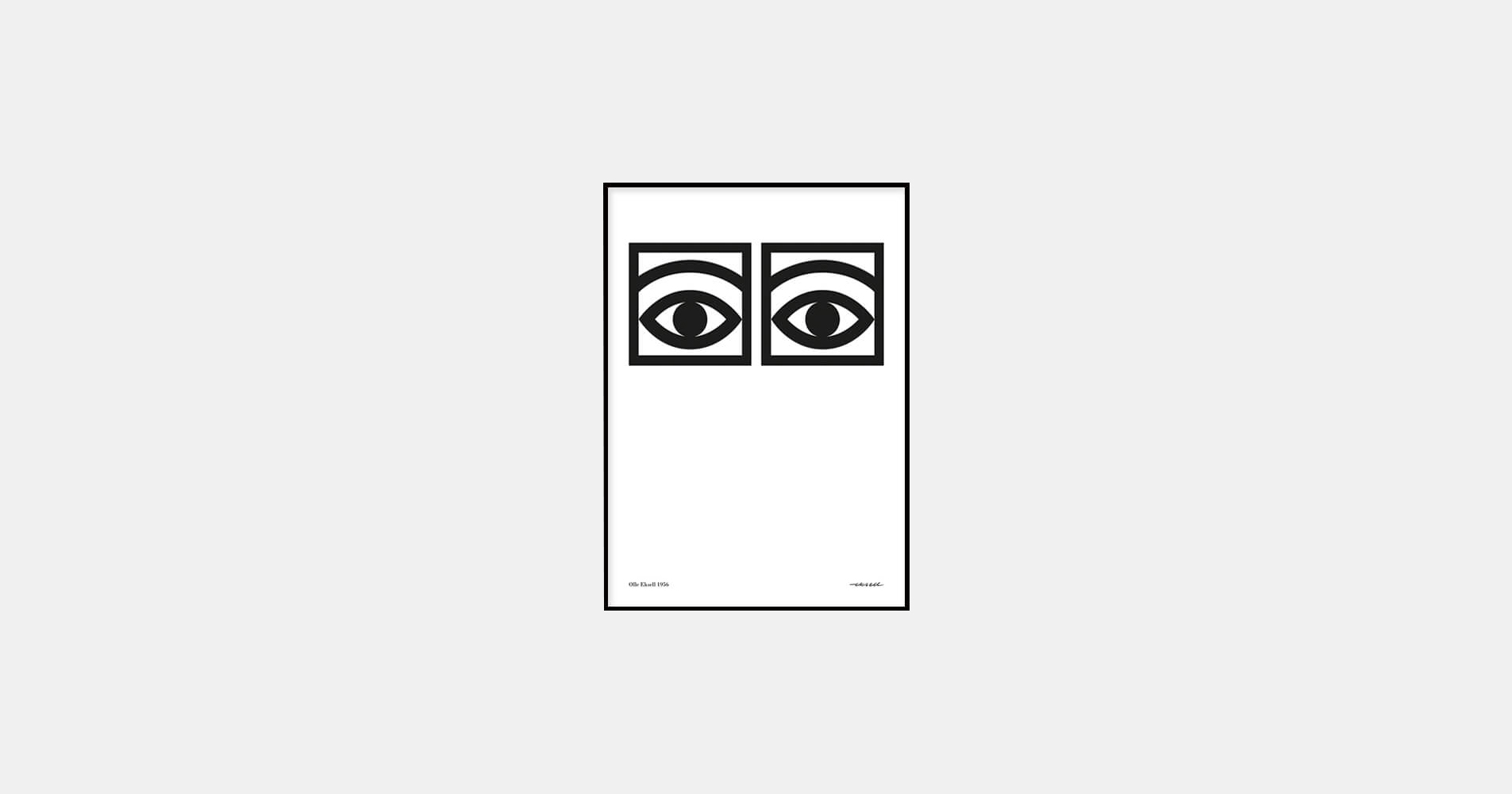 올레 엑셀 - One eye, Black and White Olle Eksell - One eye, Black and White ...