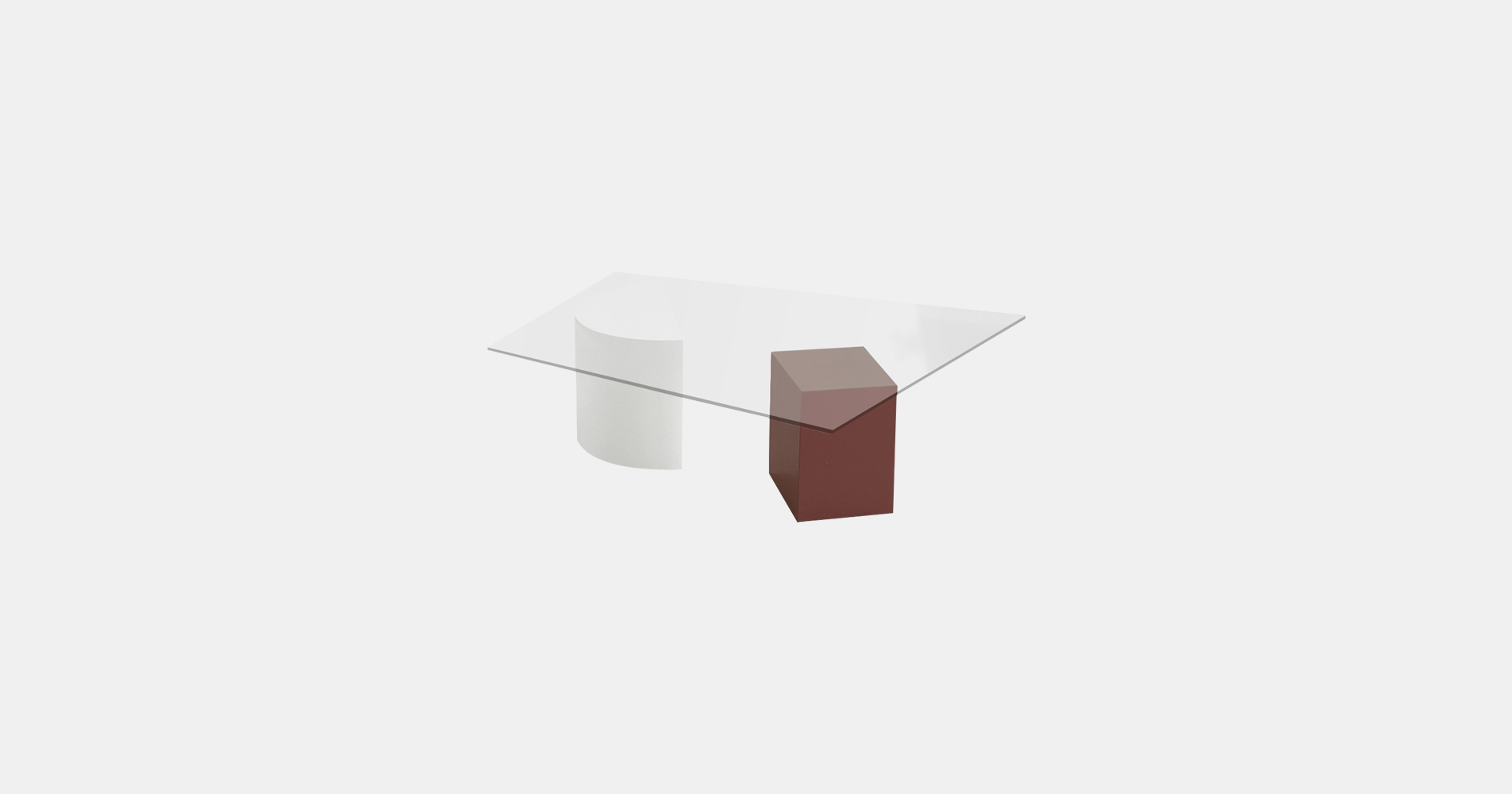 콘크리트 C 사이드 테이블 CONCRET C side table | LOMAD(로마드) - 소유의 타이밍